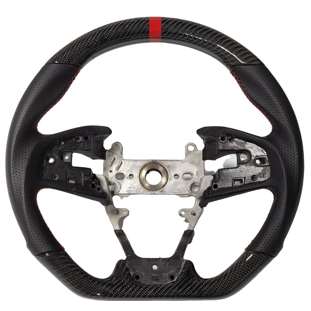 Flat-Bottom Steering Wheel | 16-21 Civic – Unity Performance