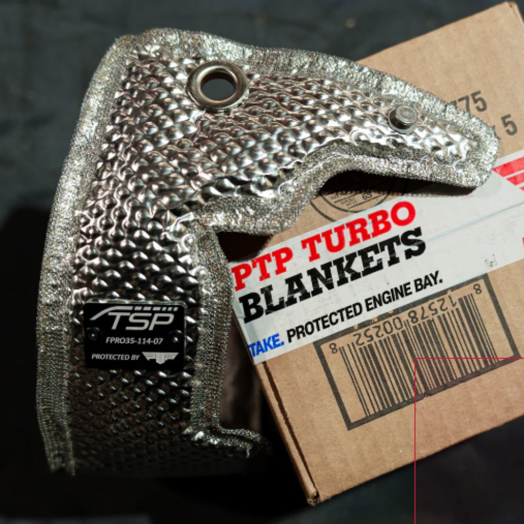 TSP x PTP Hybrid Turbo Blanket | 17-23+ Civic Type R FK8 & FL5, 23+ In ...